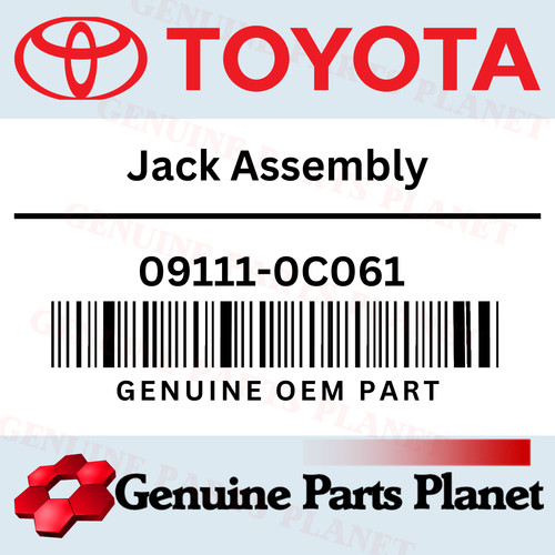 OEM GENUINE TOYOTA SEQUOIA 2008-2022 Jack Assembly - 09111-0C061 | eBay