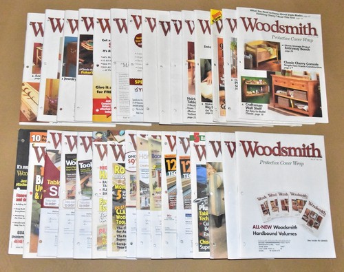 Woodsmith Magazine Lot of 31 Issues - Published by Donald P. Peschke ...