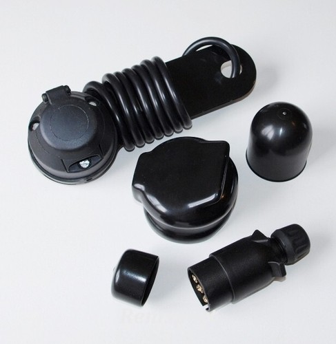 7 PIN TOWING ELECTRICS PLUG SOCKET ASSEMBLY KIT 12N FOR CARAVAN ...