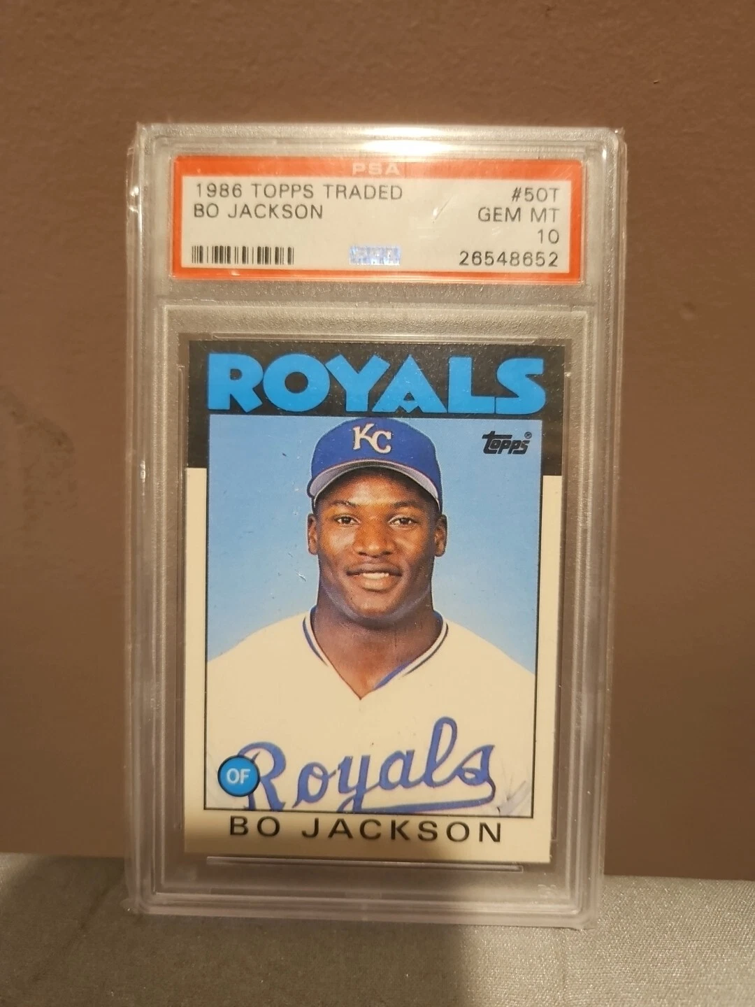 Bo Jackson 1986 Topps Traded #50T Base Price Guide - Sports Card Investor
