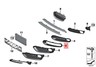 Genuine BMW F20 F21 114d 114i 116d Roof Moulding Prime-Coated Right ...