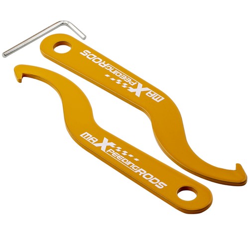 1 Pair Coilover Fixing Ring Adjustment Tool Coilovers C Spanner Wrench ...