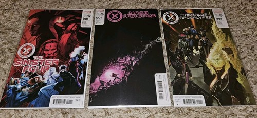 X-MEN HERALDS OF APOCALYPSE, MUTANT FIRST STRIKE, SINISTER FOUR NM 1st ...