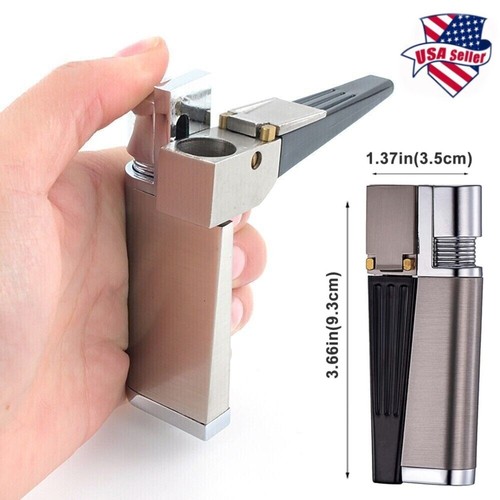 Foldable Metal Lighter Pipe Combination Portable Smoking Lighter 2 in 1 ...