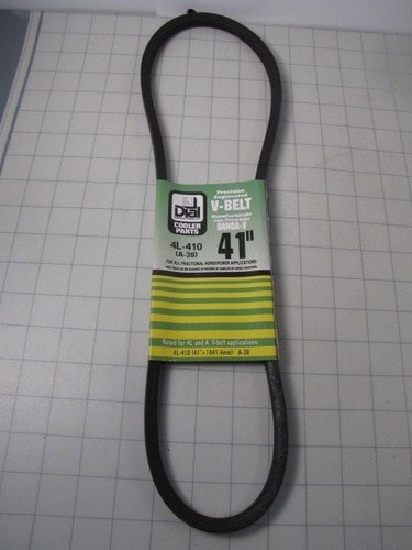 Dial Manufacturing 4L-410 / 4L410 (A-39) V-Belt 41" x 1/2" NEW | eBay