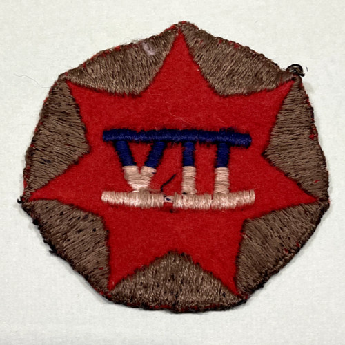 Vintage WWII, US Army 7th Corp Patch | eBay