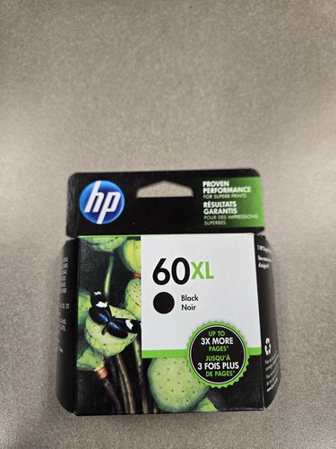 HP 60XL Black High-Yield Ink Cartridge (CC641WN) | eBay