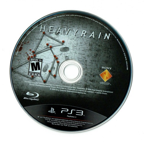 Heavy Rain (PS3, Sony PlayStation 3) Disc Only!!! 711719816423| eBay