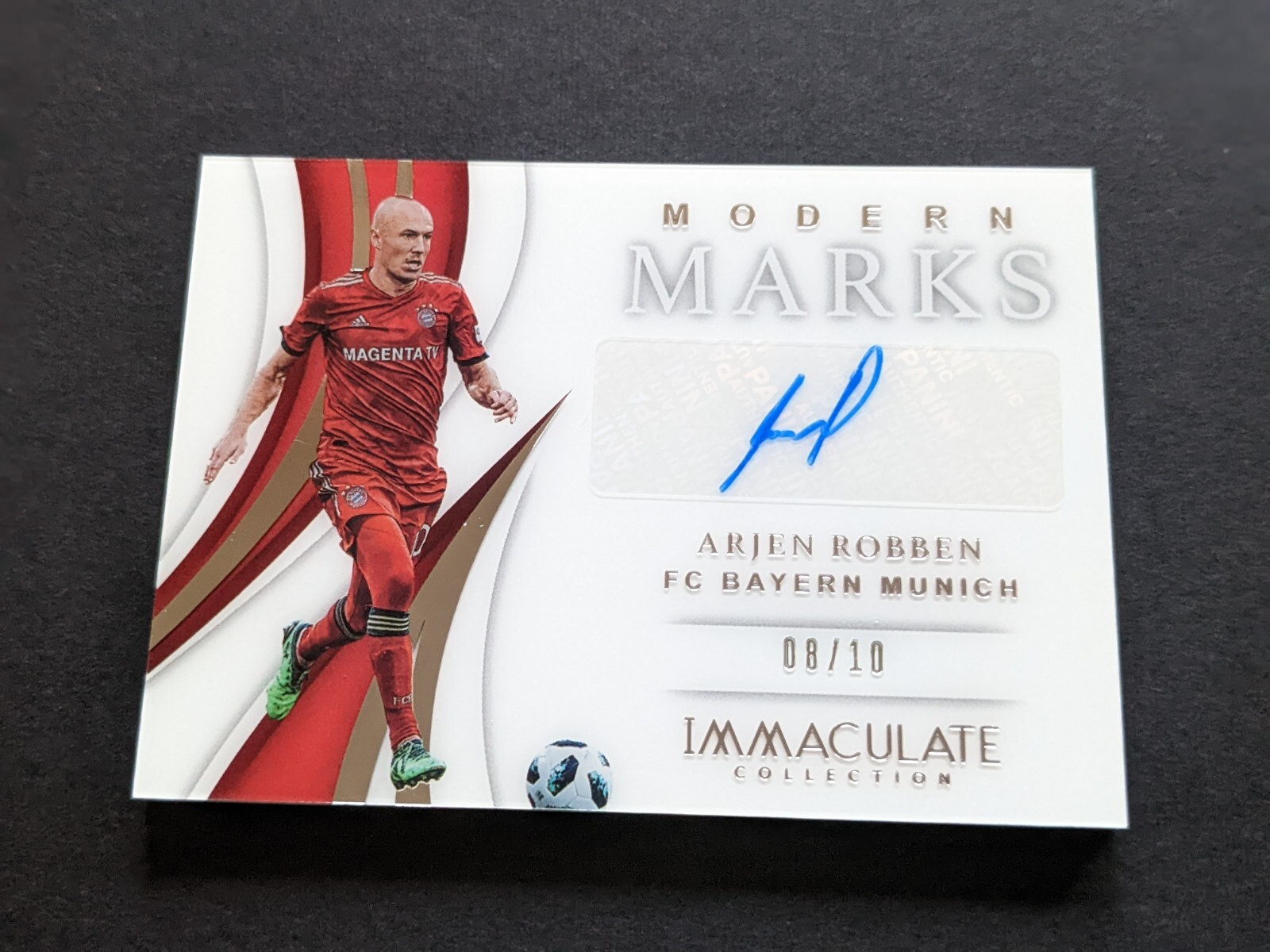 Arjen Robben 2018 Immaculate #MM-AR Modern Marks - Gold /10 Price Guide ...