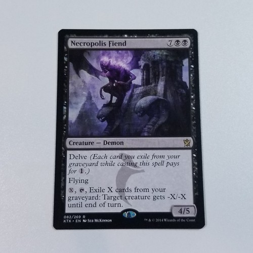 Necropolis Fiend Khans of Tarkir MTG NM | eBay