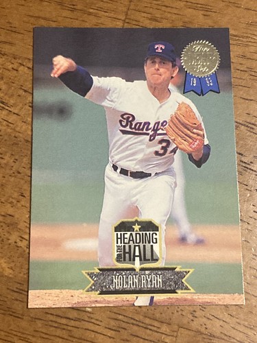 1993 Leaf Nolan Ryan Heading To The Hall Insert, Card 1 Of 10 | eBay