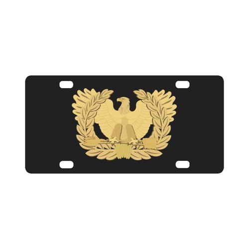 License plate-Army - Emblem - Warrant Officer Insignia wo Txt | eBay