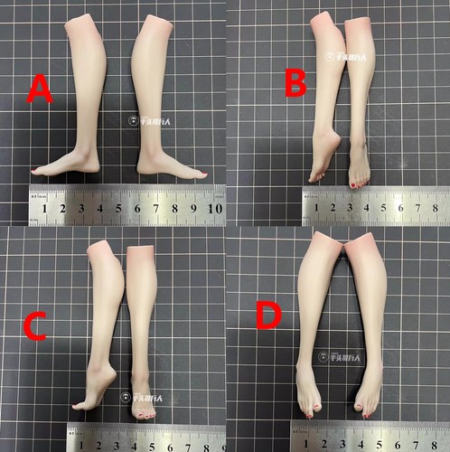 Worldbox AT204 1/6 Scale Beauty Girl Shank Feet Model for 12'' Female ...