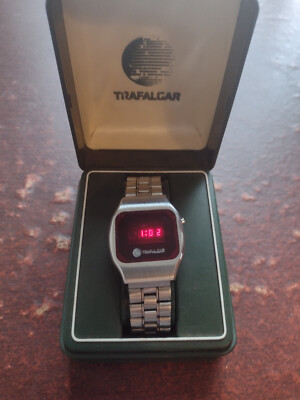 70s Red Led Watch for sale | eBay