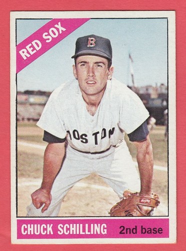 1966 Topps # 6 Chuck Schilling -- Red Sox-- Box 118-144 | eBay