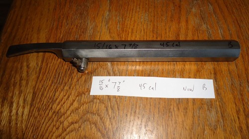 Muzzleloader Barrel Rifled 45 Caliber, 7 7/8" long x 15/16", Breech ...