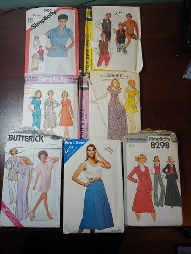 LOT OF 7 PATTERNS BUTTERICK McCALL'S, SIMPLICITY | eBay