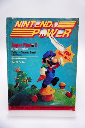 Nintendo Power # 1 Magazine July / August 1988 Mario 2 First Issue! No ...