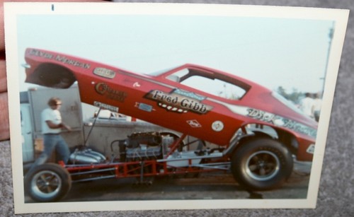 DICK HARRELL 1970 CAMARO 454 SUPER SPORT FUNNY CAR ORIGINAL SNAP SHOT ...