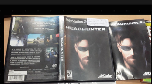 Headhunter Playstation 2 PS2 Complete in box CIB W/Manual Tested | eBay
