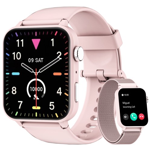 Smart Watch Men Women Fitness Tracker Heart Rate Watches for Android ...