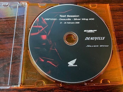 Honda 2006 motorcycle press kit new model CD-ROM press CBF1000 ...