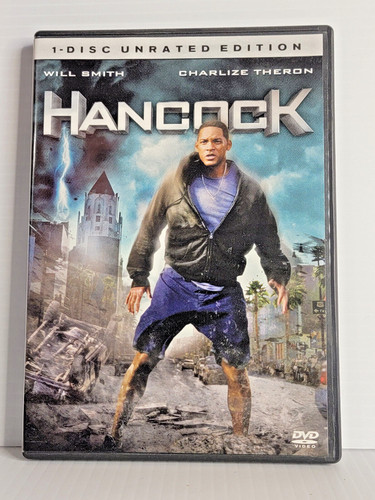 Hancock DVD, 2008, 1 Disc Unrated Edition Will Smith | eBay