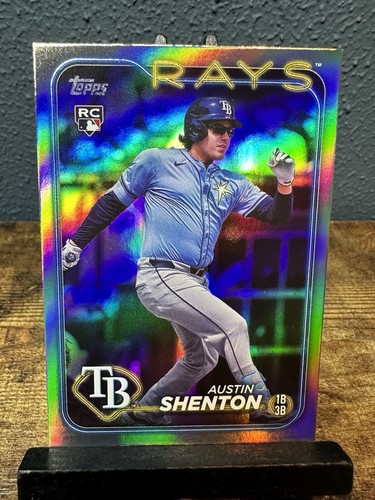 2024 Topps Update Austin Shenton #US275 Platinum #1/1 RC Rookie Tampa ...
