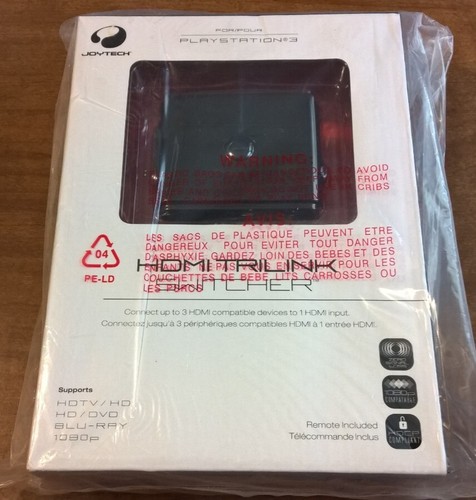 New Joytech For Playstation 3 HDMI Trilink Switcher | eBay
