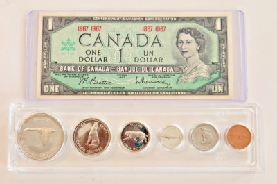 1967 Canadian Coins In Canadian Coin Mint Sets for sale | eBay