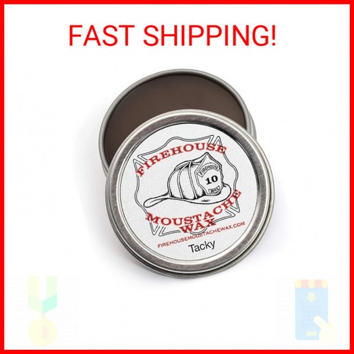 Firehouse Moustache Wax Wacky Tacky - Strong Heavy-Duty Mustache ...