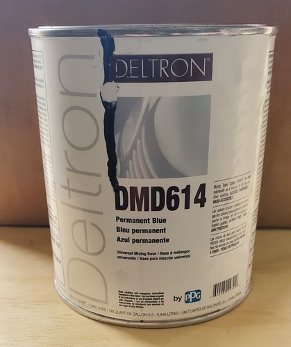 PPG Deltron DMD614 Quart QT Permanent Blue Basecoat Paint Tint Toner ...