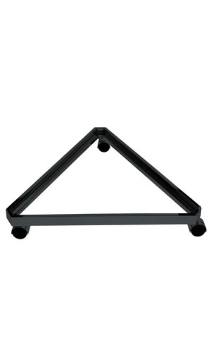 Black Triangle Grid Base with Casters (Use existing 3” on Center Wire ...