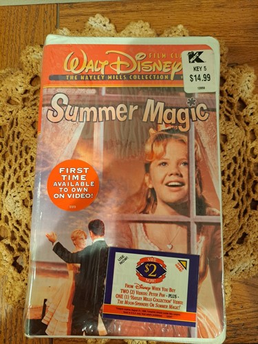 Disney Film Classics SUMMER MAGIC VHS Haley Mills Collection Vol 5 NEW ...