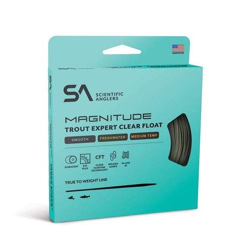 Scientific Anglers Magnitude Smooth Clear Tip Floating Fly Line WF-5-F ...