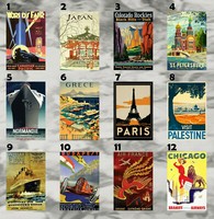 PHOENIX Arizona SANTA FE Railroad New Pin Up Train Travel Poster Art ...