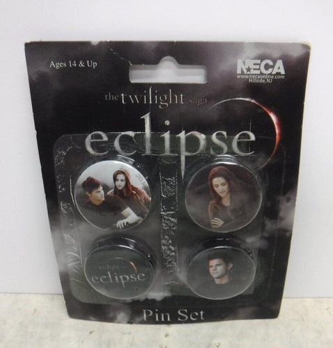 Eclipse The Twilight Saga NECA 4 Pin Set 010825AST2 | eBay