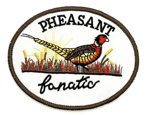 Pheasant Fanatic American Hunter Camo Archery Gun Patch Vintage Retro ...