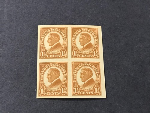 Harding 1 1/2 Cents US Stamps - Block of 4 - Unused | eBay
