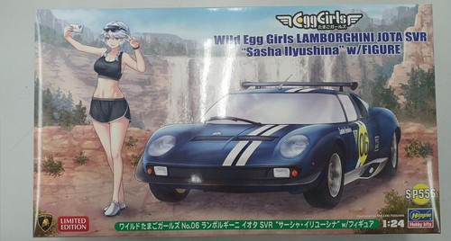 Hasegawa Wild Egg Girls No.06 Lamborghini Jota Svr Sasha Ilyushina ...