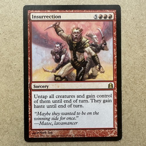MTG Insurrection Commander Magic the Gathering | eBay