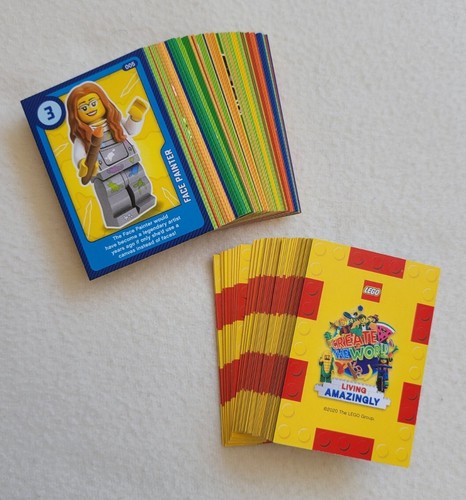 Lego Create The World - Living Amazingly Trading Cards "You Pick" | eBay
