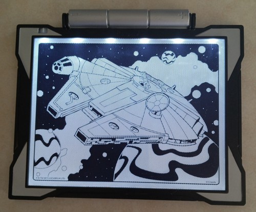 2013 CRAYOLA DISNEY STAR WARS LED LIGHT-UP TRACING PAD BOARD | eBay