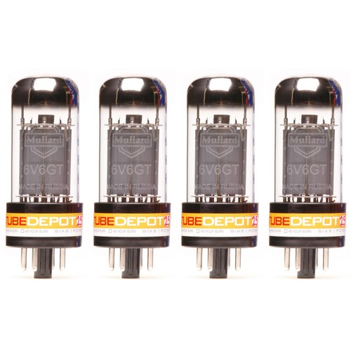 Quad of Mullard 6V6GT New Production Power Vacuum Tube | eBay