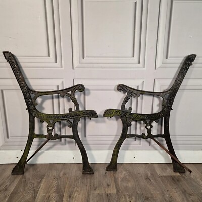 Cast Iron Bench Ends for sale | eBay