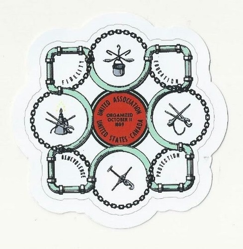 Old UA PLUMBERS PIPEFITTERS STEAMFITTERS PIPETRADES UNION Hardhat ...