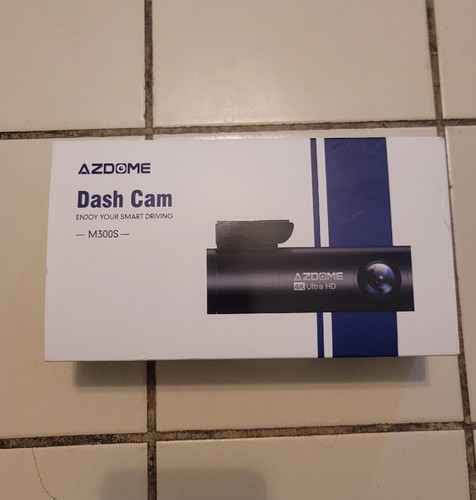 Azdome M300S Black WiFi GPS 4K Ultra HD Dash Camera New Open Box | eBay