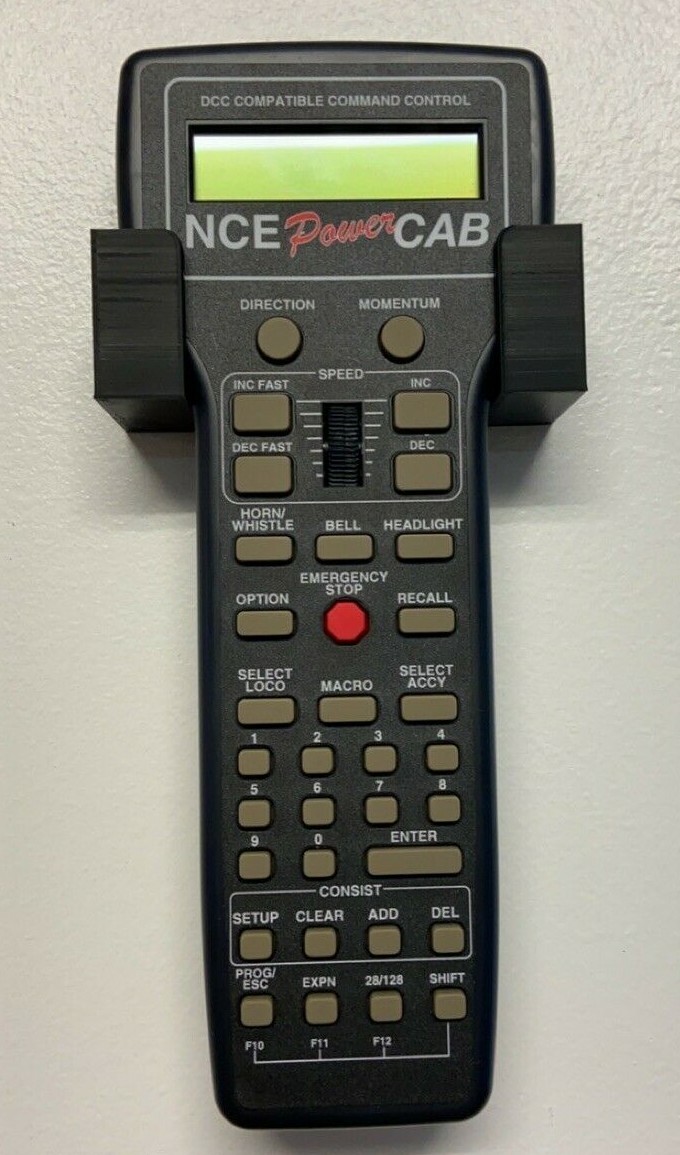 Pack of 6 NCE Power CAB/throttle Cab Wall Mount Holder (For Model Train ...