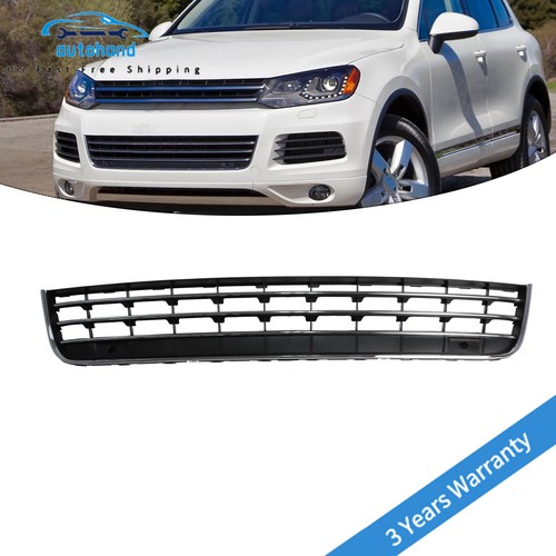 Fit For VW Touareg 2011-2014 Front Bumper Lower Grill Grille Chrome ...