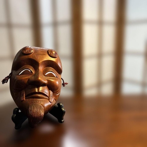 Noh Mask Carving - Traditional Japanese Craft, Wooden, Historic ...